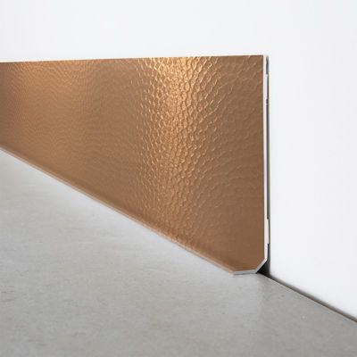 Lot de 25 Plinthes PVC Couleur Cuivre - 99deco - H8 x L200 cm ...