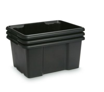 Lot de 3 bacs Fitty 26 L | Castorama