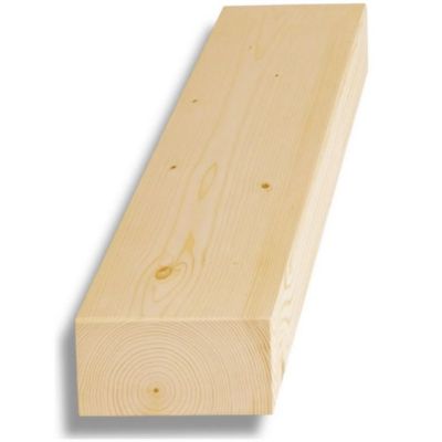 Lot de 3 tasseaux en bois de sapin 90X90x2400 mm
