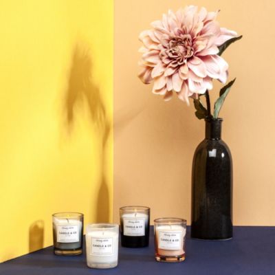 Lot de 4 Bougies - HOME DECO FACTORY - Harmony - Parfumées - Multicolore
