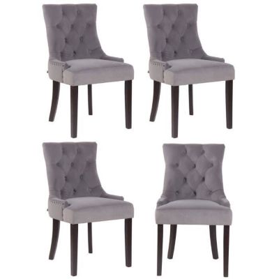 Lot de 4 chaise clp interieur non empilable non pliable en bois H. 92 ...