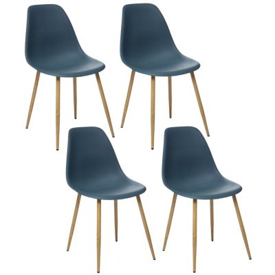 Lot de 4 Chaises design scandinave Taho | Castorama