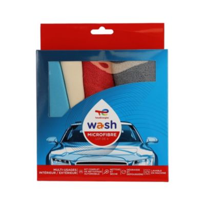 Lot de 6 microfibres Totale Wash 170mm x 35mm | Castorama
