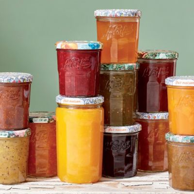 Lot de 6 pots à confiture Le Parfait