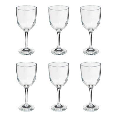 Lot de 6 Verres à Eau "Clara" 36cl Transparent