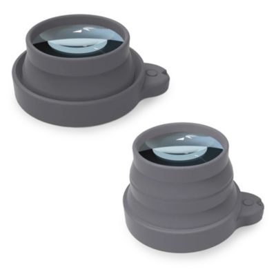 Loupe X4 Lumineuse FISHTEC - Corps en Silicone, Rétractable