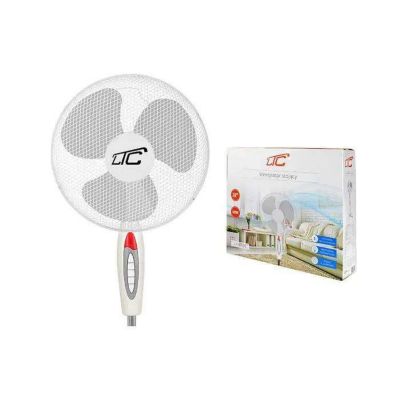 Ltc ventilateur sur pied 3 vitesses blanc oscillant 40 W