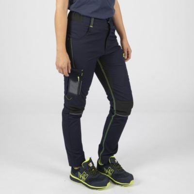LUCIE - PANTALON DE TRAVAIL - 1476 Marine , Noir T36