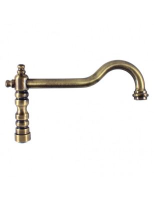 Mélangeur baignoire 5 trous MORAVA RETRO en laiton bronze