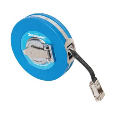 Mètre d'Arpenteur en Fibres de Verre 10 m x 13 mm - Précision et ...