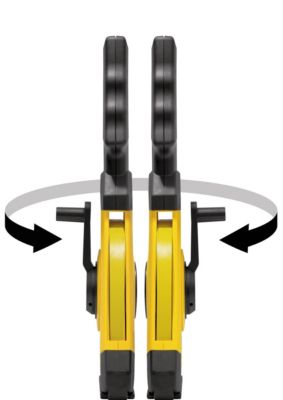 Mètre-ruban STABILA LBM 1000, 50 m, cadre PC/ABS, ruban fibre de verre ...