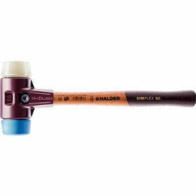 Maillet HALDER SIMPLEX 3018 TPE souple/nylon, boîtier fonte malléable ...