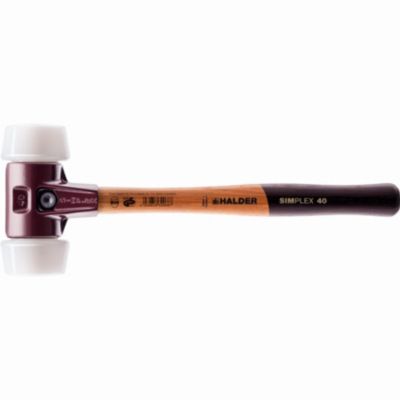 Maillet HALDER SIMPLEX embouts superplastique D50 mm boîtier fonte ...