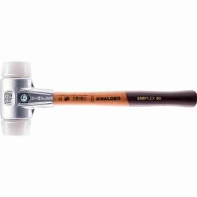 Maillet HALDER SIMPLEX Superplastique D50 mm avec boîtier aluminium et ...