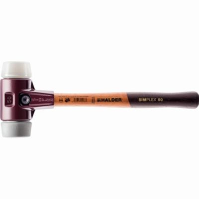 Maillet HALDER SIMPLEX TPE moyen et superplastique 40 mm, boîtier fonte ...