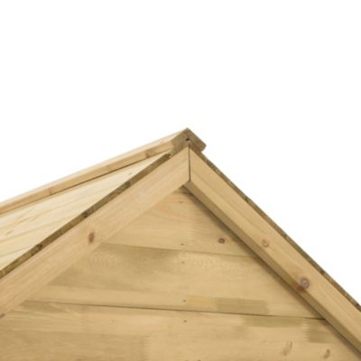 Maisonnette cabane enfant ROMARIN en bois marron