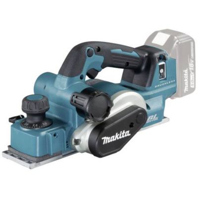 Makita Rabot sans fil 18 V - Largeur de rabotage 82 mm, sans batterie
