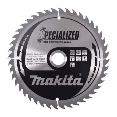 Makita SPECIALIZED B-32910 Lame circulaire carbure 165 x 20 mm 24 dents