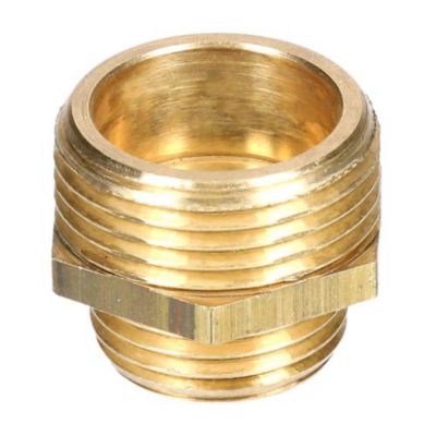 Mamelon réduit double mâle GARIS D050025 20/27 x 12/17 laiton