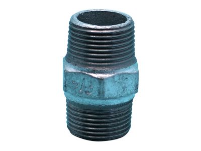 Manchon double mâle égal 26x34 galvanisé | Castorama