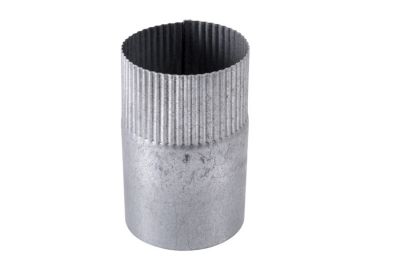 Manchon galva Ø100 mm métal gris L.10 cm