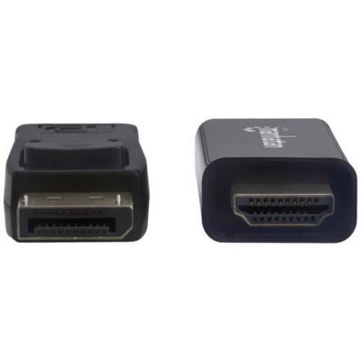 Manhattan Câble adaptateur DisplayPort vers HDMI unidirectionnel ...