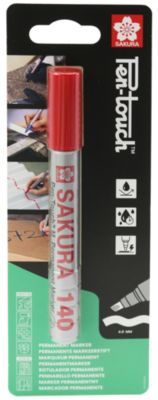 Marqueur pen-touch 140 pointe large rouge Sakura | Castorama