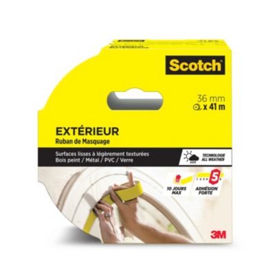 Masquage Spécial Extérieur Scotch® 2097 jaune 36 mm x 41 m