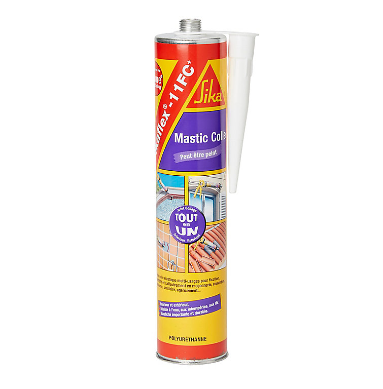 Mastic colle blanc Sika Sikaflex 11 FC + 300 ml | Castorama Mastic colle blanc Sika Sikaflex 11 FC + 300 ml | Castorama