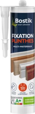 Mastic colle fixation plinthe Bostik 310 ml