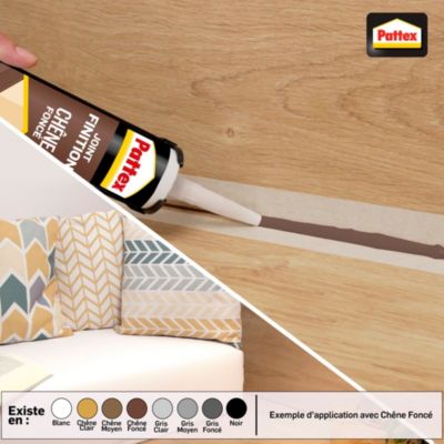 Mastic Joint Finition Blanc 280ml Pattex