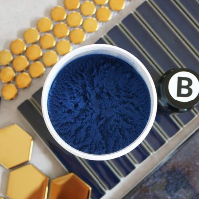Mastic époxy bi-composant pour le remplissage des joints - Bleu cobalt ...