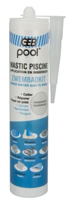 Mastic transparent pour piscine 290ml | Castorama