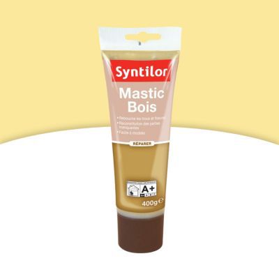 Mastic tube Bois clair Syntilor 400g | Castorama