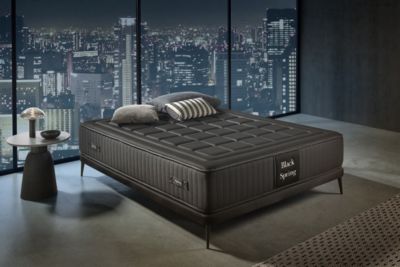 Matelas Ressorts Ensachés Black Spring Royal, 30cm, 90x200cm - Moonia