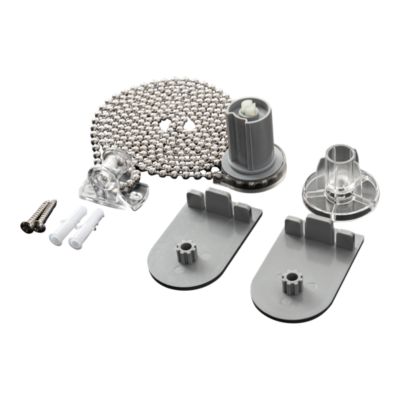 Mécanisme pour store enrouleur Nisis métal gris argenté Ø25mm GoodHome