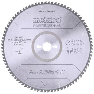 Metabo ALUMINIUM CUT PROFESSIONAL 628448000 - Lame scie circulaire 305 ...