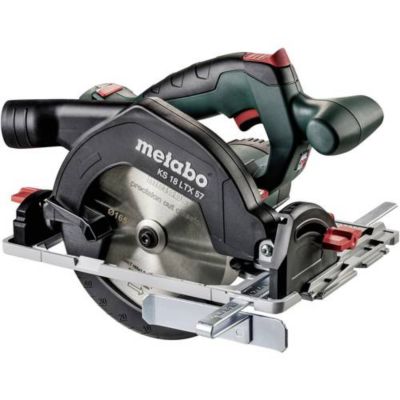 Metabo KS 18 LTX 57 Scie circulaire sans fil 18 V 165 mm plateau alu ...