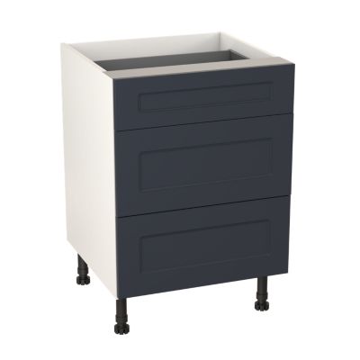 Meuble bas de cuisine avec 1 tiroir et 2 casseroliers GoodHome ...