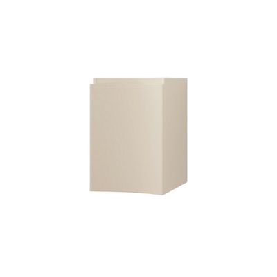 Meuble complément sous-vasque beige cachemire l.34 cm version droite ...