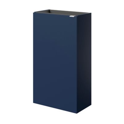 Meuble lave mains à poser bleu nuit mat l.44 x H.79 x P.23 cm, GoodHome ...