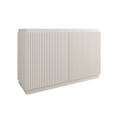 Meuble sous vasque à suspendre l.120 x H.78 x P.44 cm blanc mat Baden ...