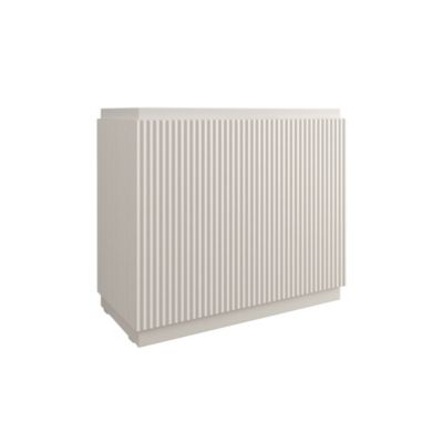Meuble sous vasque à suspendre l.90 x H.78 x P.44 cm blanc mat Baden ...