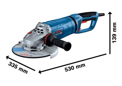 Meuleuse angulaire 230 mm GWS 27-230 PR 2 700 W - filaire - M14 - 6,3 kg