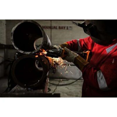 Meuleuse d'angle sans fil DEWALT DCG405FNT 125 mm 18 V, tête plate ...
