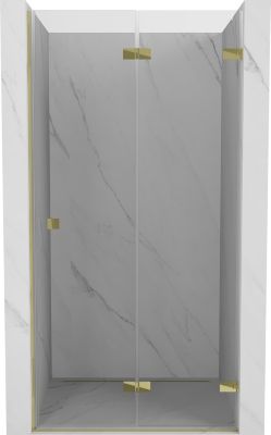 Mexen Lunar-F porte de douche pliantes droite 70 cm, transparent, doré ...