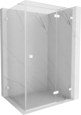 Mexen Lunar T cabine de douche pivotante droite 80 x 120 cm ...
