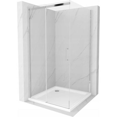 Mexen Omega cabine de douche coulissante 100 x 100 cm, transparent ...