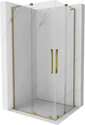 Mexen Velar L Duo cabine de douche coulissante 90 x 80 cm, transparent ...