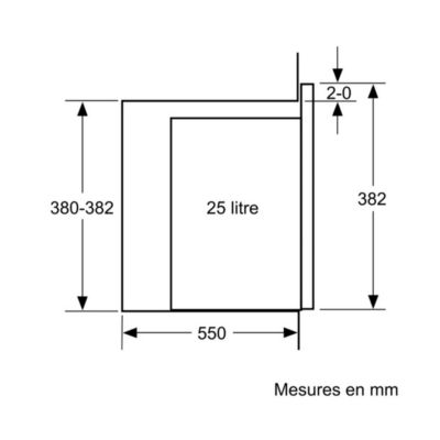 Micro-ondes encastrable avec grill hlagd53g0 de neff Neff HLAGD53G0 n50